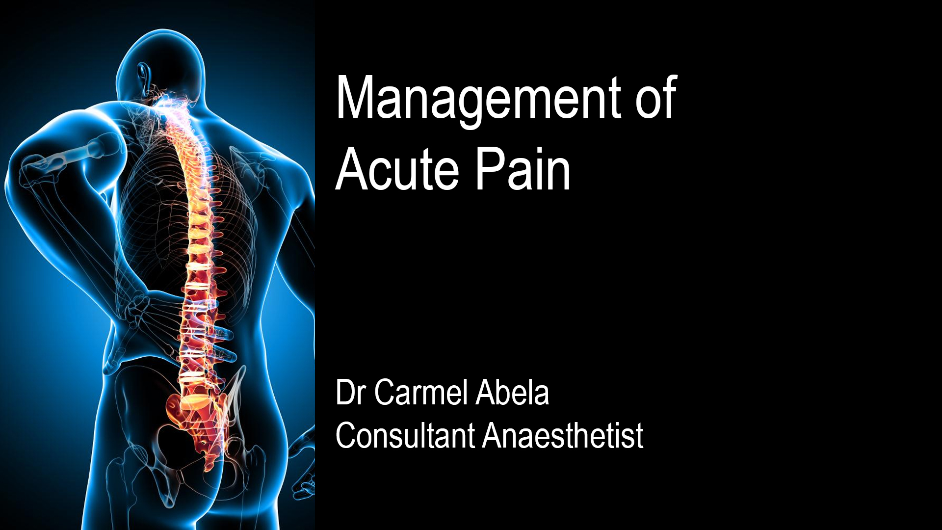 Treating Acute Pain - myCME
