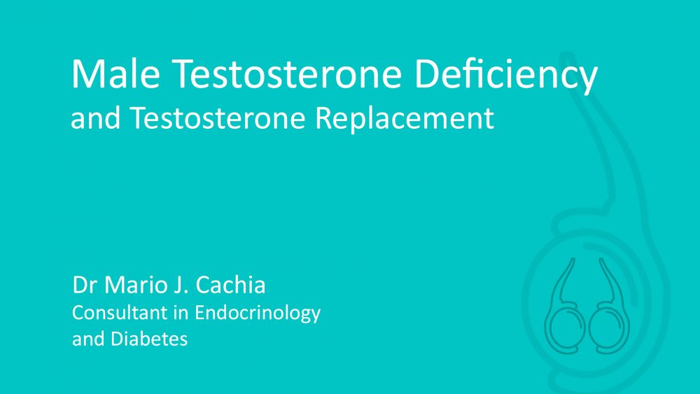 Male Testosterone Deficiency and Testosterone Replacement - myCME